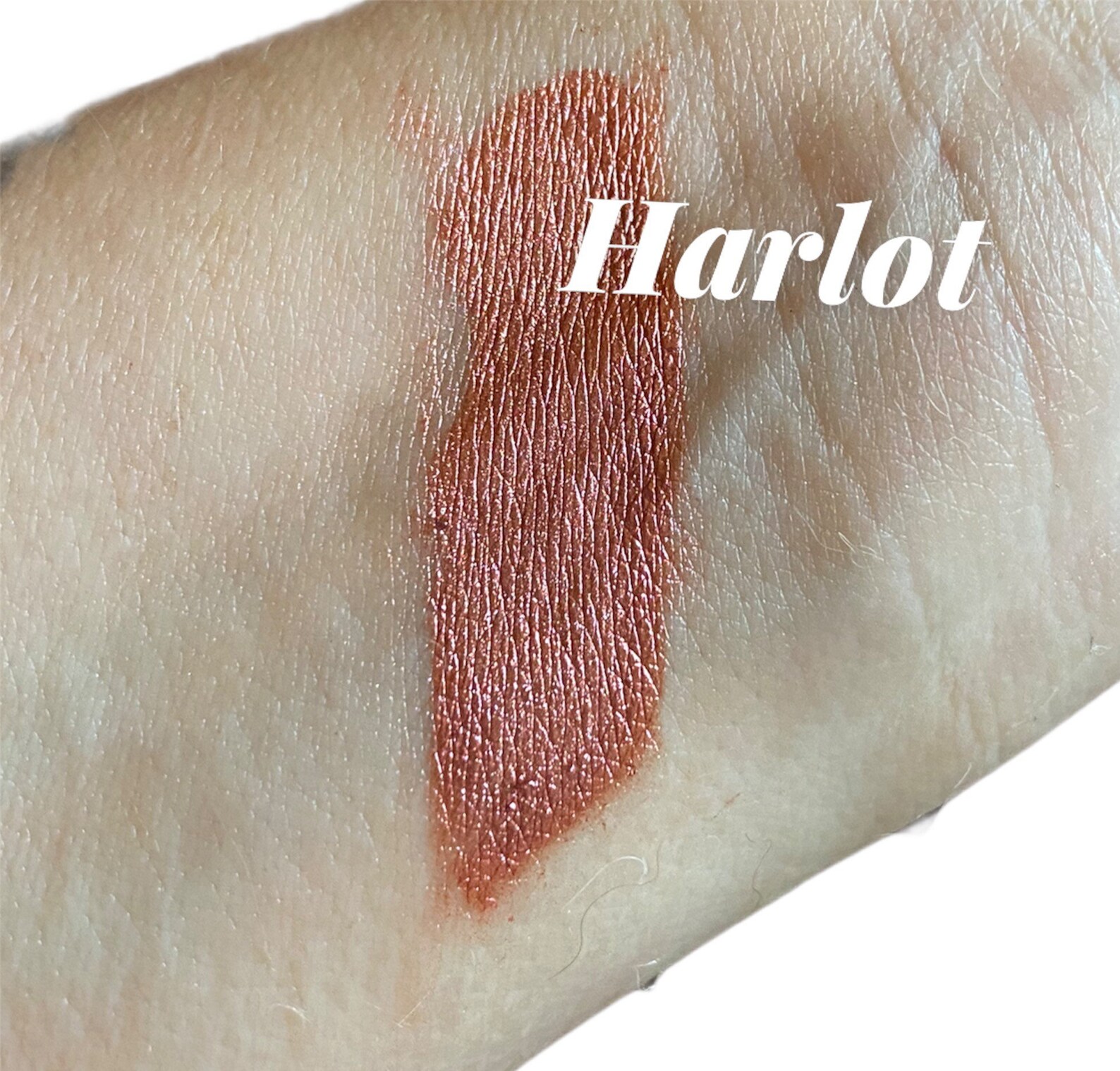 HARLOT, Red Eyeshadow, Metallic, Shimmer, Vegan, Mineral Makeup ...