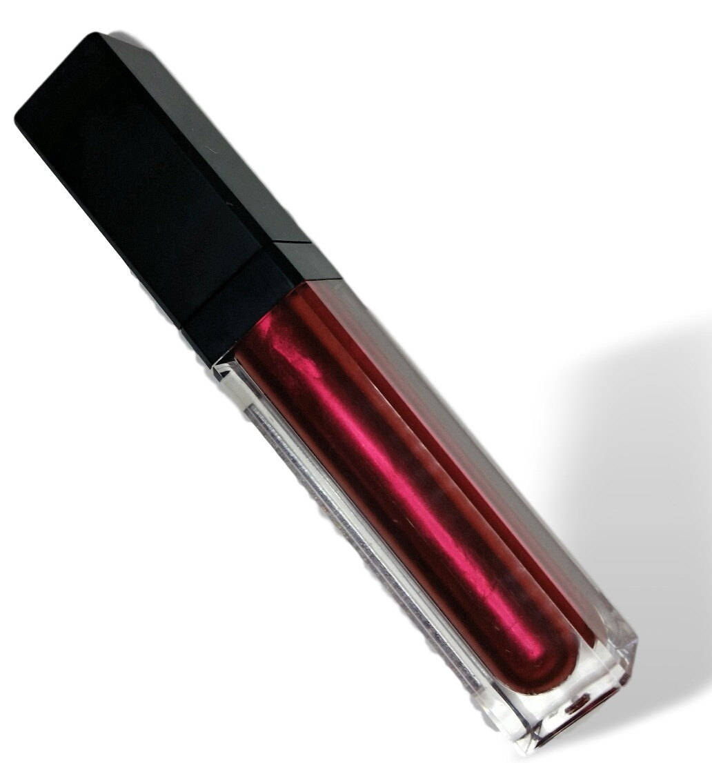 PROVOCATEUR Deep Red Lip Gloss Metallic Shiny Shimmer - Etsy