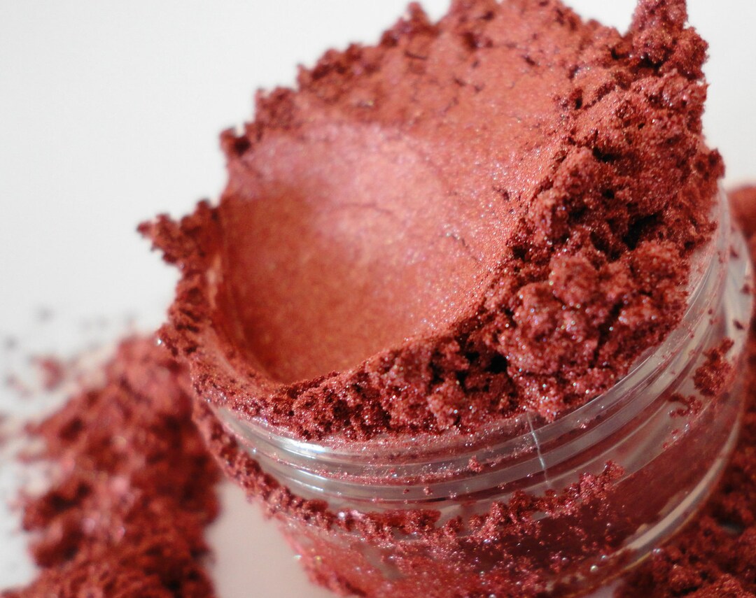 HARLOT, Red Eyeshadow, Metallic, Shimmer, Vegan, Mineral Makeup ...