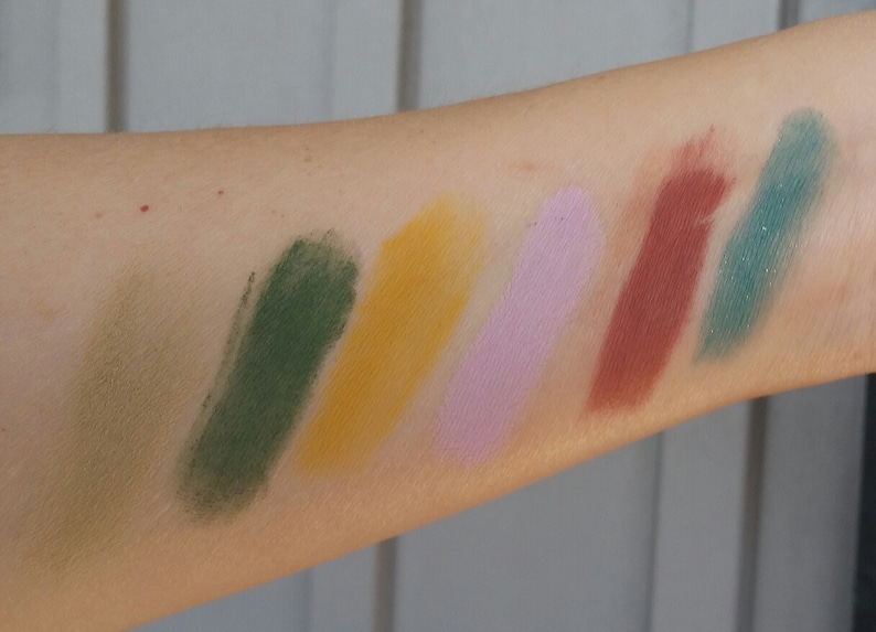 HARVEST -matte Gold Eyeshadow - Mustard - Dark Yellow - Makeup - Eye ...