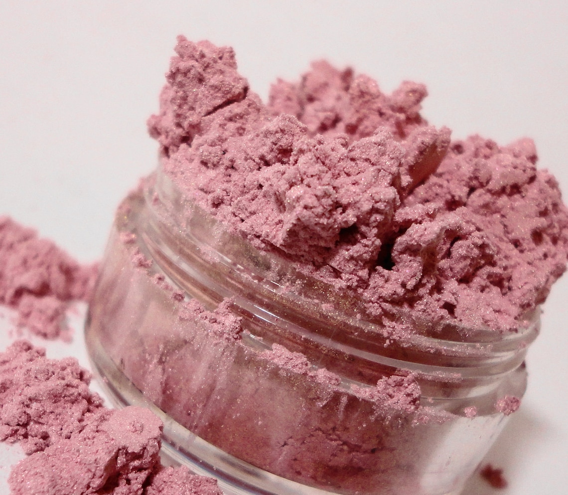 Cake Mineral Makeup Eyeshadow 5g Sifter Jar Peachy Pink Eye - Etsy