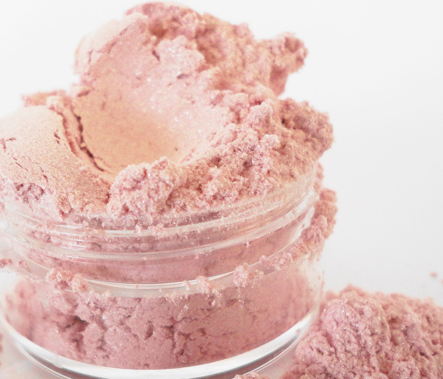 BOMBSHELL Peach Eyeshadow Copper shimmer Glitter - Etsy