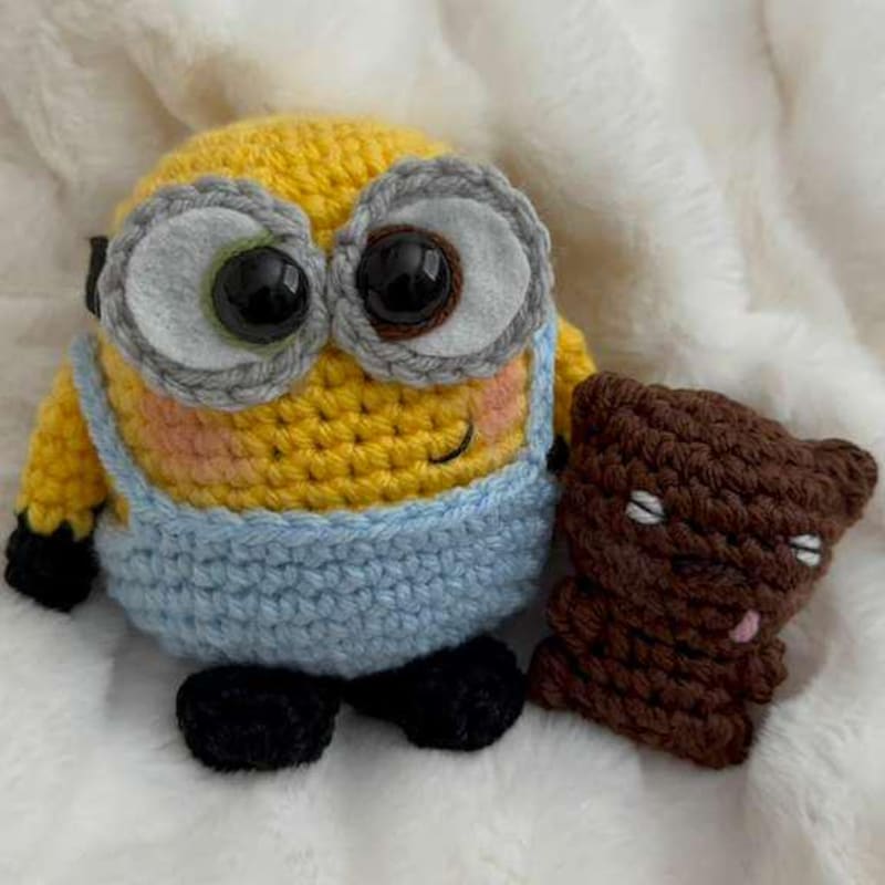 Bob Minion Stuffed Animal - Etsy