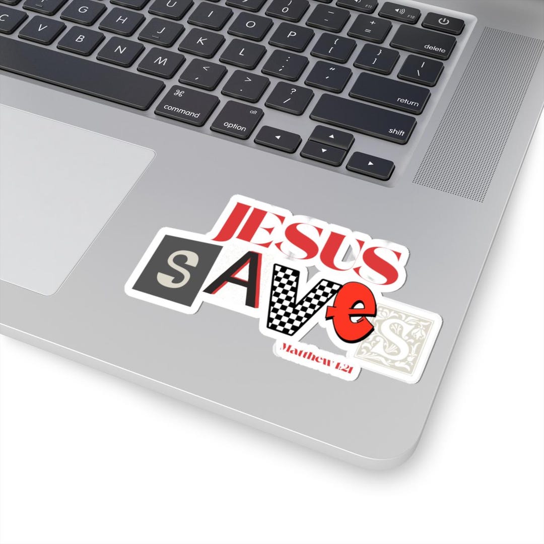 Jesus Saves Sticker Decal - Etsy