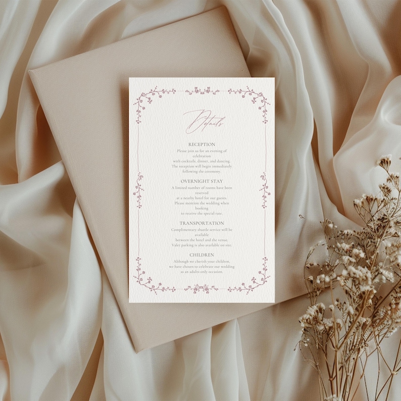 Editable Canva Complete Wedding Suite Ethereal Bloom | Editable Canva ...