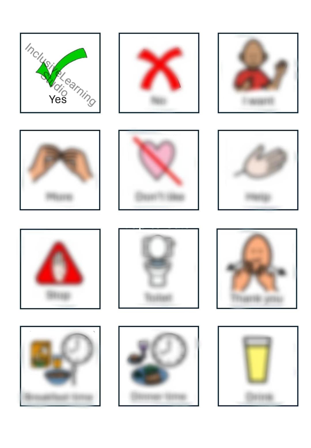 Daily Phrases PECS Symbols | Printable SEN Visual Supports | Everyday ...
