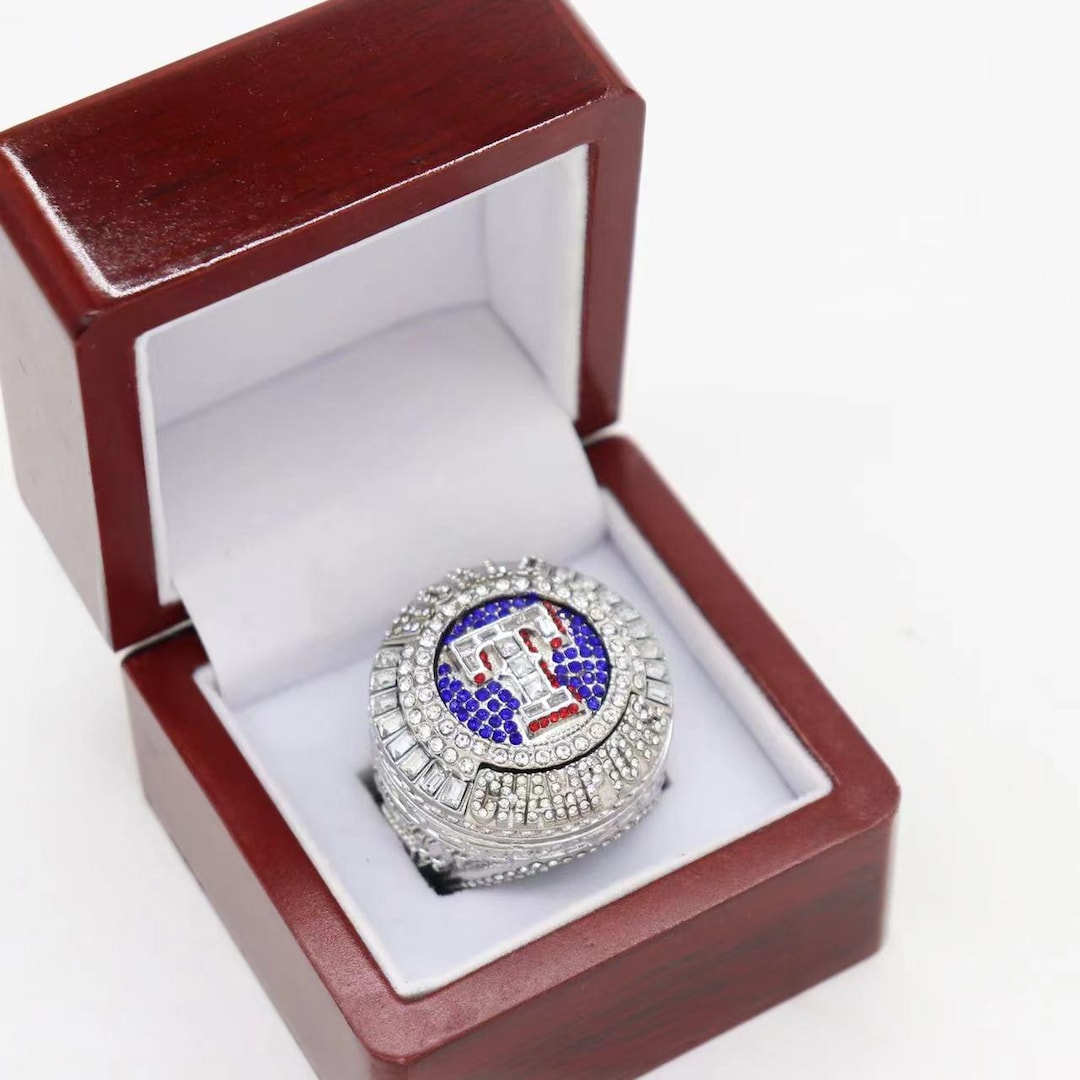 2023 Texas Rangers World Series Championship Ring Display Replica With ...