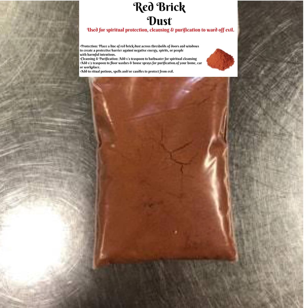 Red Brick Dust for Use in Spellwork/rituals for Protection ...