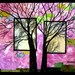Quilted Fiber Art Tree Photos Printed on Fabric Appliqued - Etsy