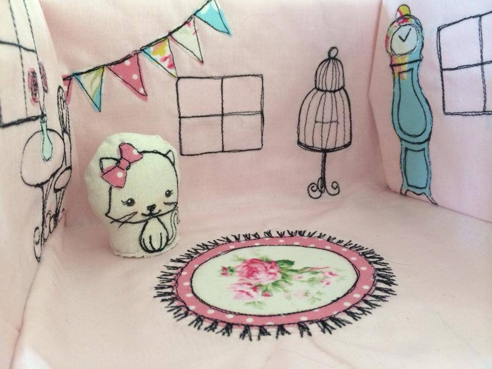 Pattern to Sew a Fabric Fold Out Cottage Freemotion - Etsy