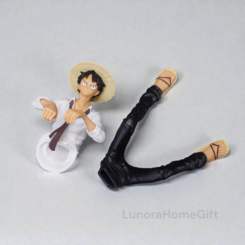 One Piece Sitting Anime Figure – PVC Collectible Statue - Etsy