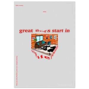 Little Rooms Poster A2, A1 - Etsy