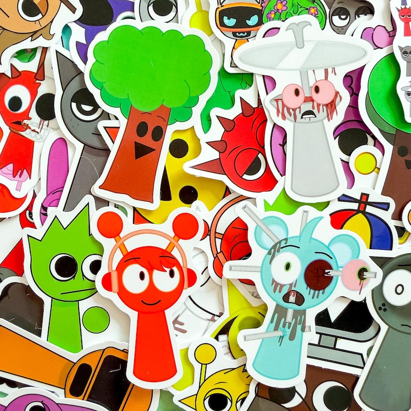 Sprunki Sticker - Etsy