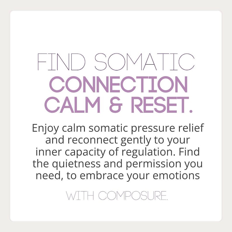 Somatic Calm & Emotional Reset Journal Bundle | 3-stage Reflection ...