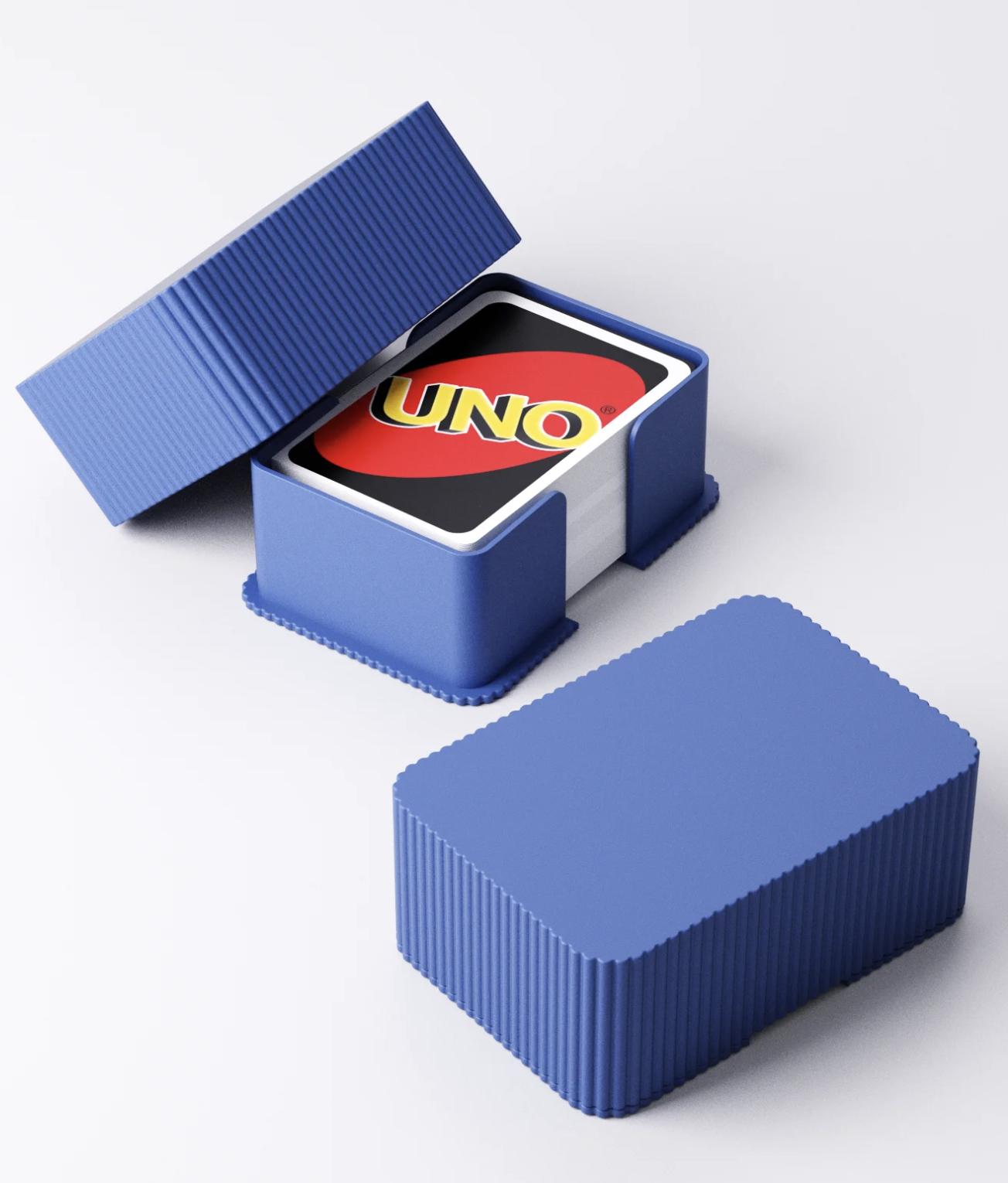 UNO Card Case | 3D Printed Card Game Box | Travel Case for UNO Deck - Etsy