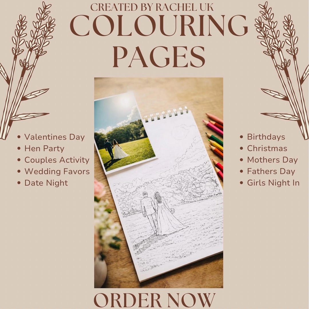 Printable A4 Colouring Sheets Pages Bundle in 24 Hours PDF Digital ...