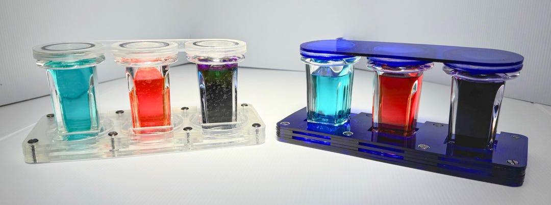 Dip Quick Stain Jars With Integrated Stand and Lid (for Medical Offices ...