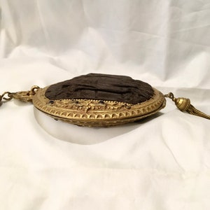 Antique Jeweled Trinity Plate Purse Dance Vanity Compact Purse Coin ...