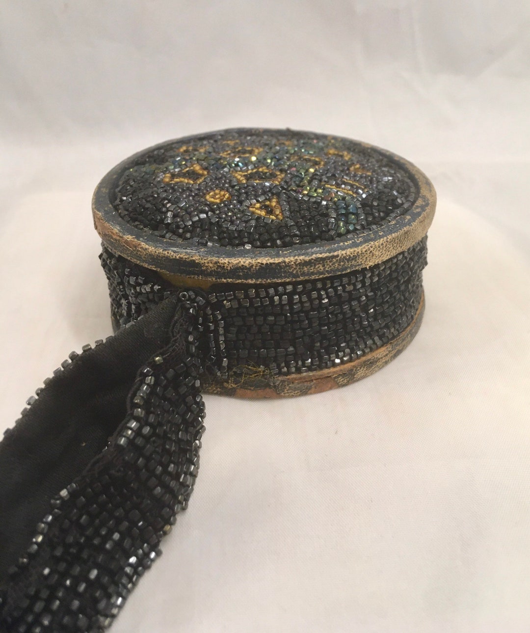 Antique Beaded Box Purse Dance Purse - Etsy