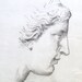 Set of 3 Antique Drawings Hellenistic Greek Sculptures, Signed 19th C ...