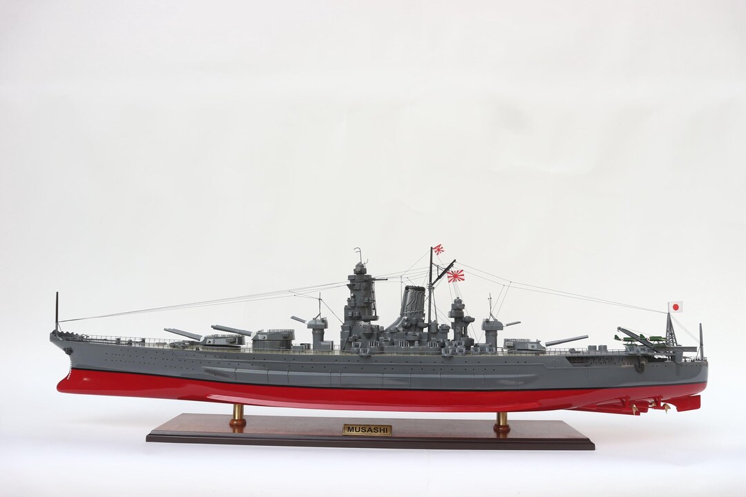MUSASHI / Ship Model / Handmade / Compass Models - Etsy