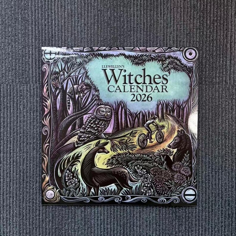2026 Witches' Calendar: Llewellyn's Pagan Moon Phase Guide - Etsy Canada