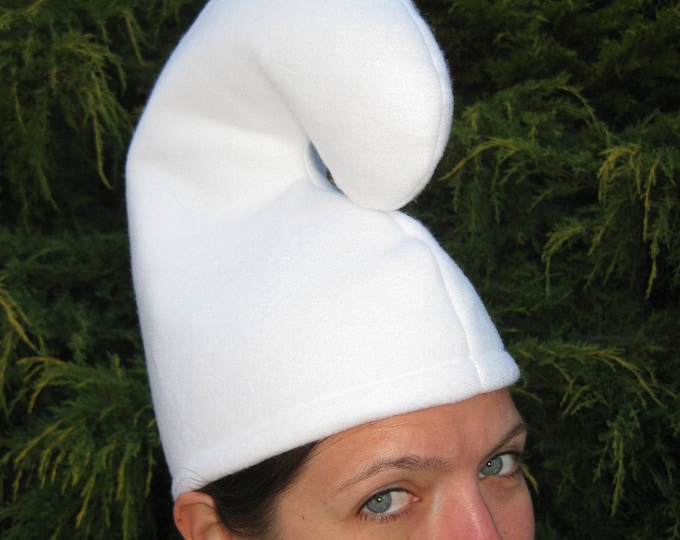 GNOME HAT WHITE Adult and Child Size - Etsy