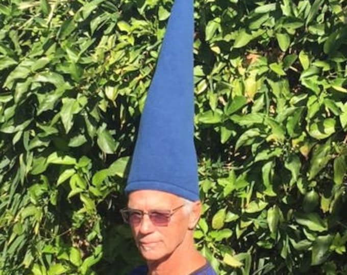 MERLIN WIZARD SORCERER Hat 28" to 30" Tall Blue Fleece and Assorted ...