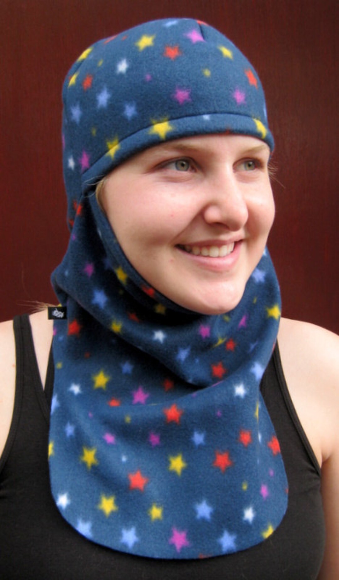 BALACLAVA STARS FLEECE on Navy Adult Medium Size Only - Etsy