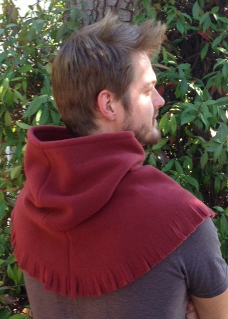 MEDIEVAL HOOD ARCHER Ranger Knight Monk With Mantle Adult and | Etsy