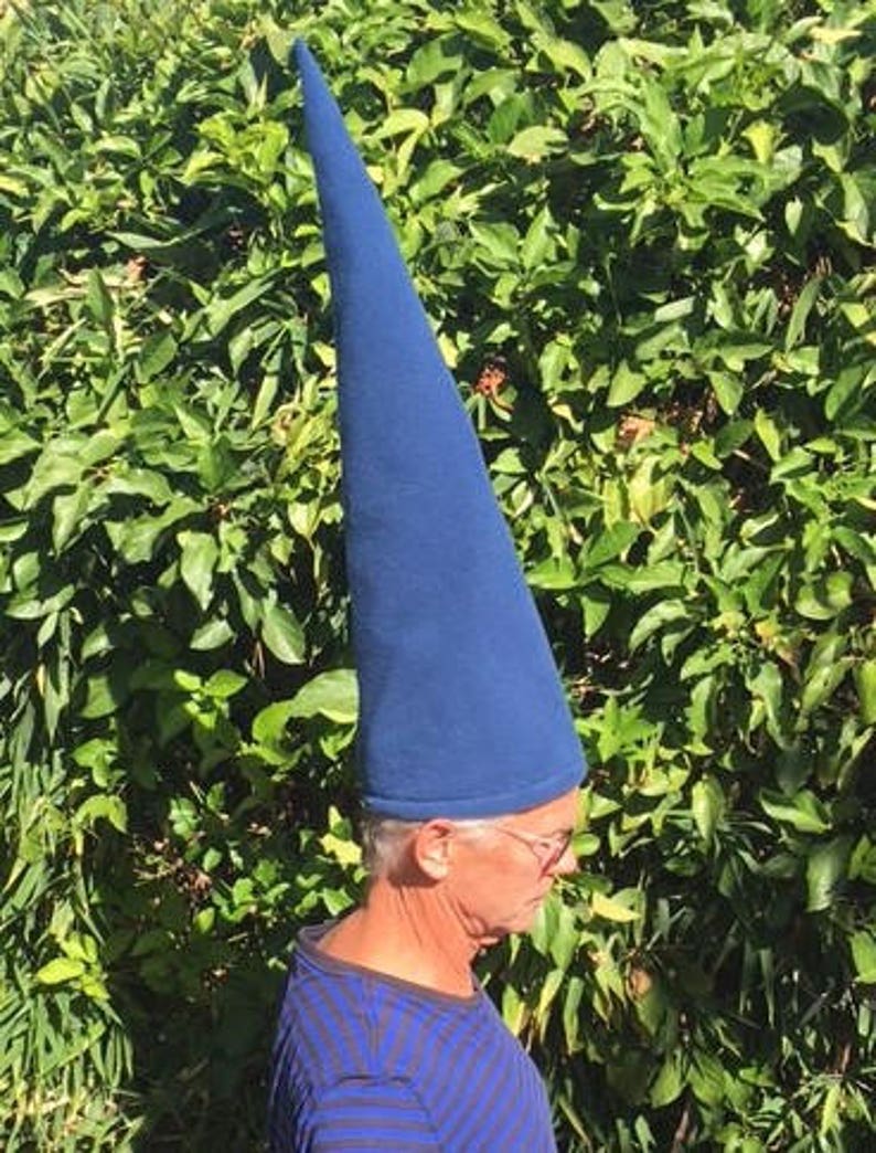 MERLIN WIZARD SORCERER Hat 28 to 30 Tall Blue - Etsy