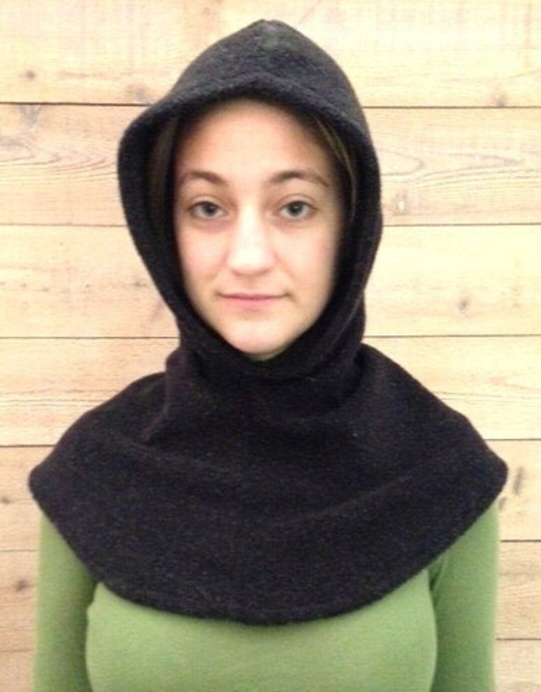 MEDIEVAL HOOD ARCHER Monk Balaclava Berber Fleece Adult and Child Sizes ...
