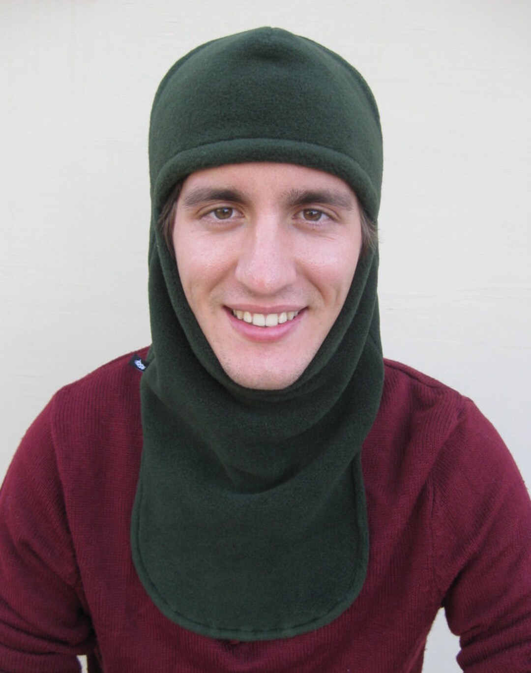 BALACLAVA FLEECE FOREST Green Adult Size Medium Only - Etsy