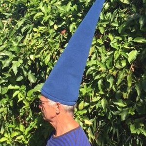 MERLIN WIZARD SORCERER Hat 28" to 30" Tall Blue Fleece and Assorted ...