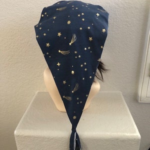 STARRY NIGHT CAP Cotton Sleep Hat Stocking Cap Adult and Child Sizes - Etsy