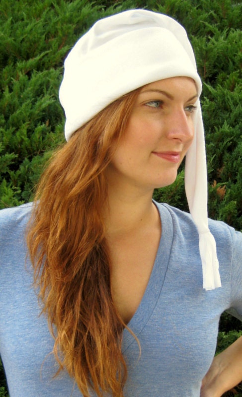 SCROOGE COTTON STOCKING Night Cap White Adult and Child Size - Etsy