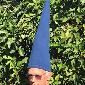 MERLIN WIZARD SORCERER Hat 28" to 30" Tall Blue Fleece and Assorted ...