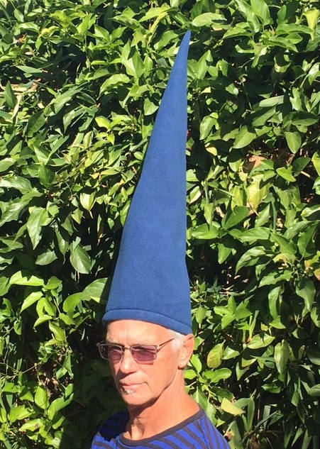 MERLIN WIZARD SORCERER Hat 28 to 30 Tall Blue | Etsy