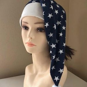 STARRY SLEEPING HAT Moondrop Scrooge Night Cap Adult Sizes - Etsy