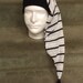 NIGHT CAP SLEEPING Hat Scrooge Cap Cotton Stripe Jacquard Knit Soft and ...