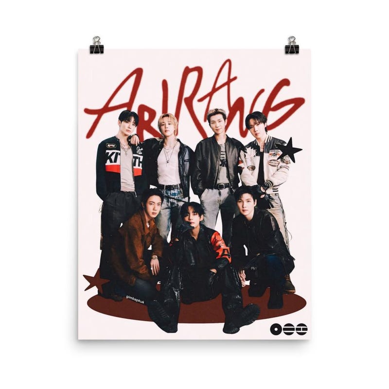 Bts Poster Arirang - Etsy