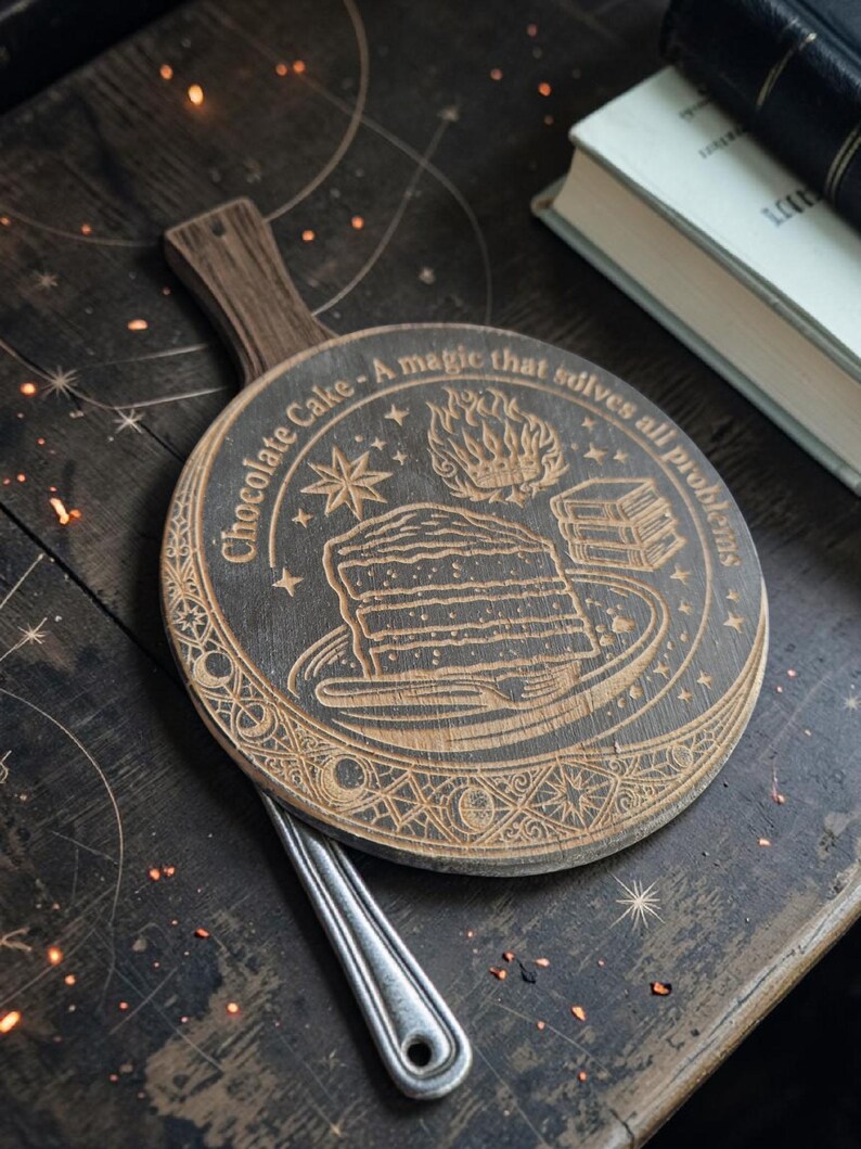 Sarah J Maas Chocolate Cake Coaster – Romantasy Book Lover Gift - Etsy