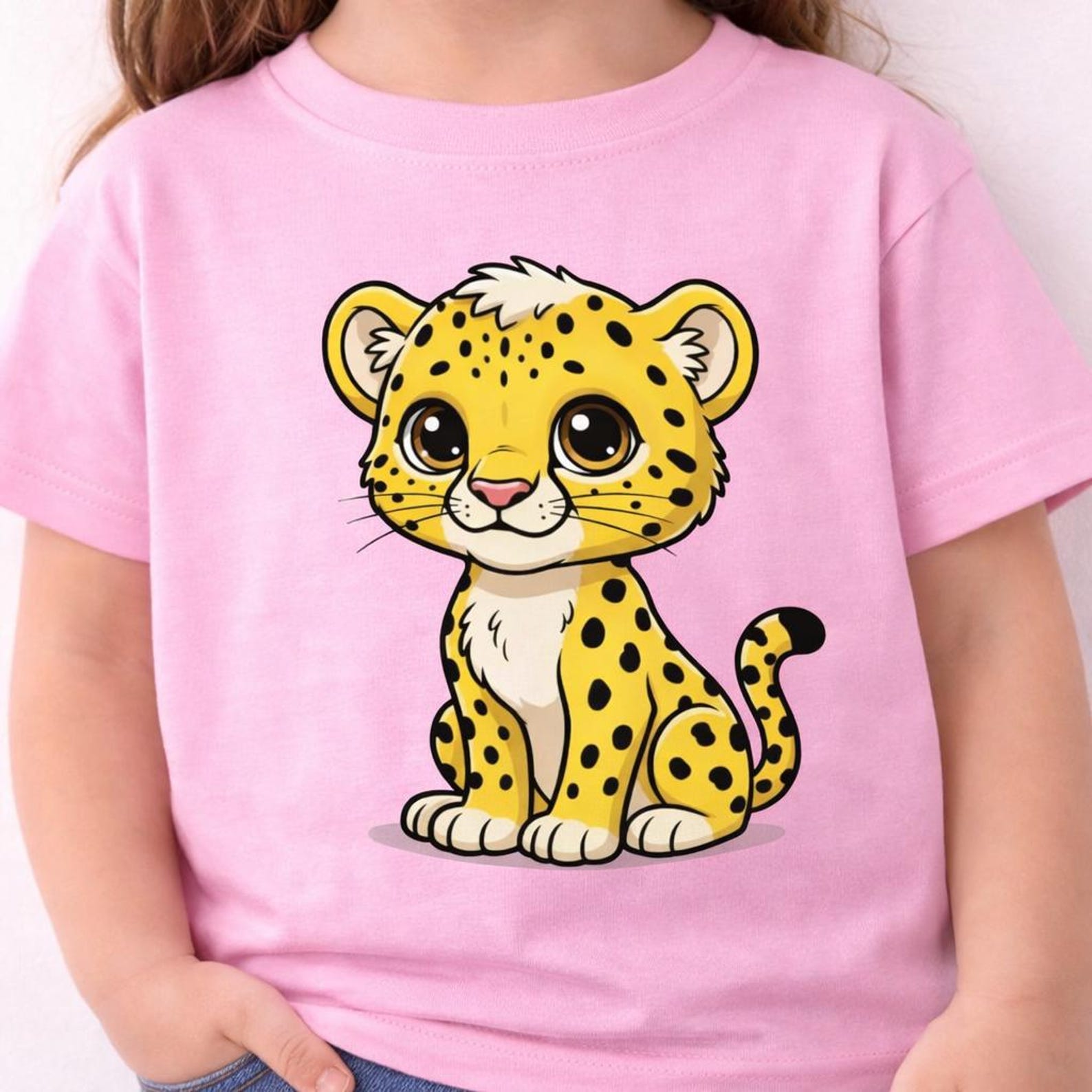 Cheetah SVG PNG | Cute Safari Animal Clipart for Cricut & Silhouette - Etsy