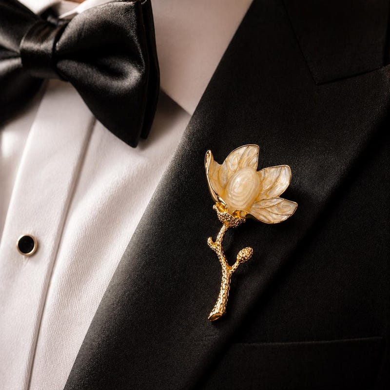 Groomsmen Vintage Brooch - Etsy
