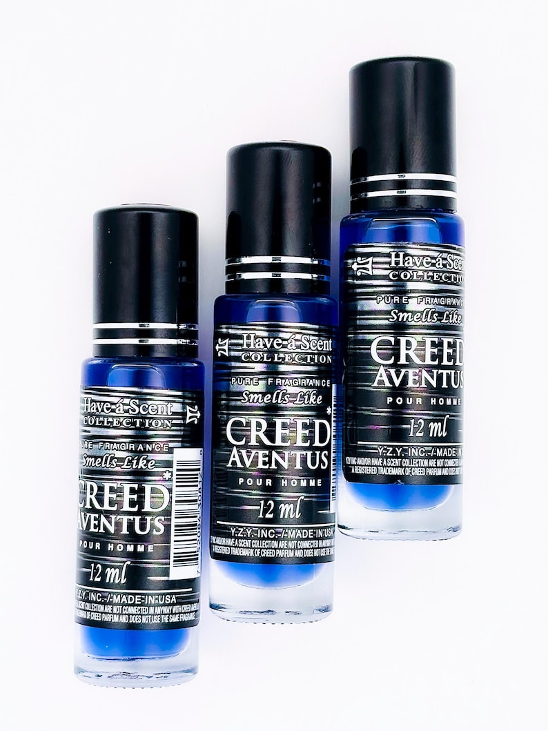 Creed Aventus Inspired Roll-on Perfume Oil - Long Lasting Fragrance for ...