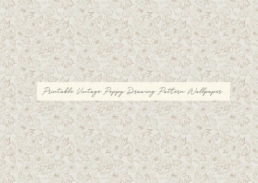 Dollhouse Miniature Printable Wallpaper- 12th Scale DIY - Printable ...