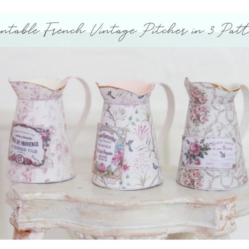 Vintage Pitcher - Etsy