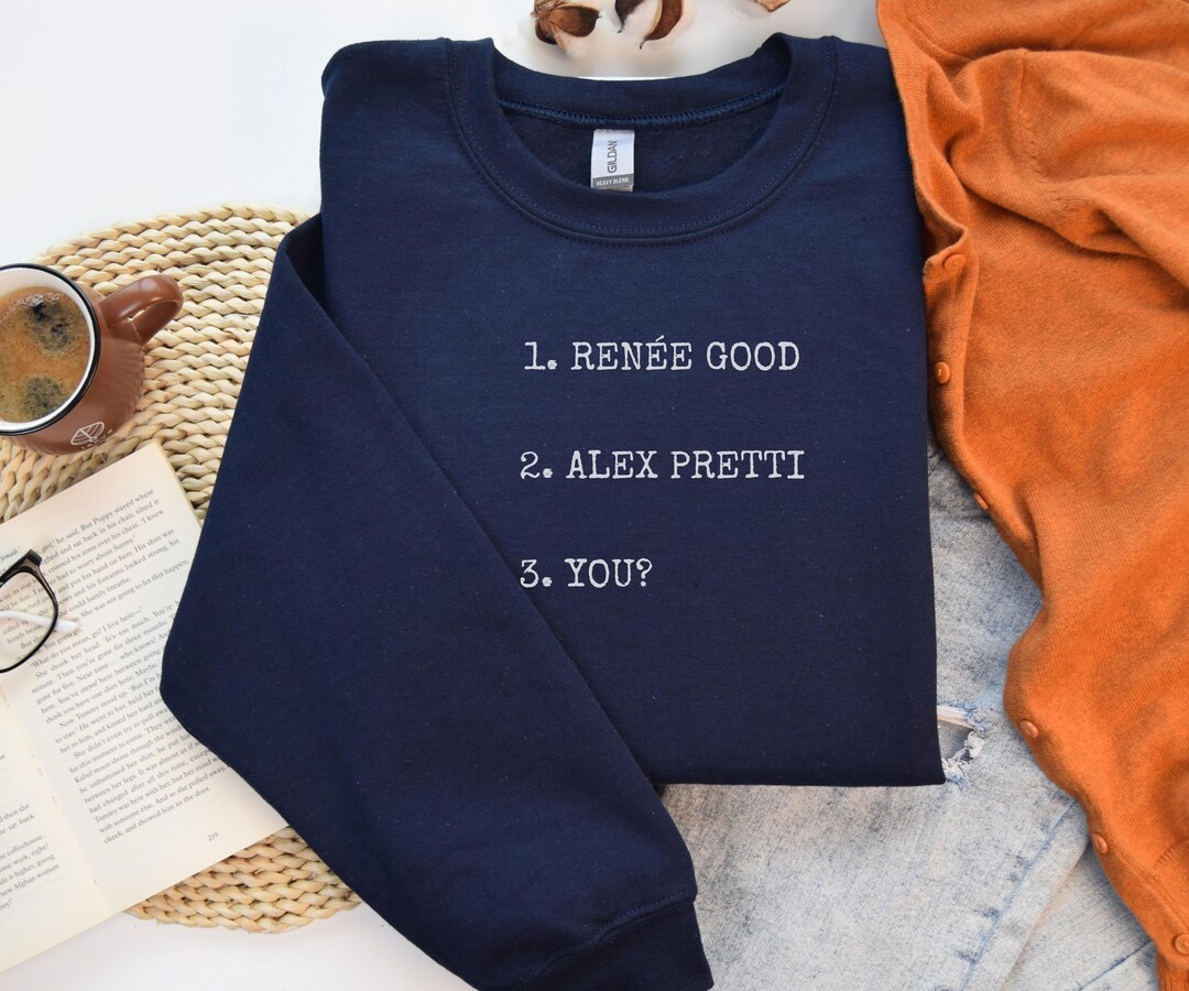 Justice for Alex Pretty Pretti Renée Good ICE Trump Sweater Political ...