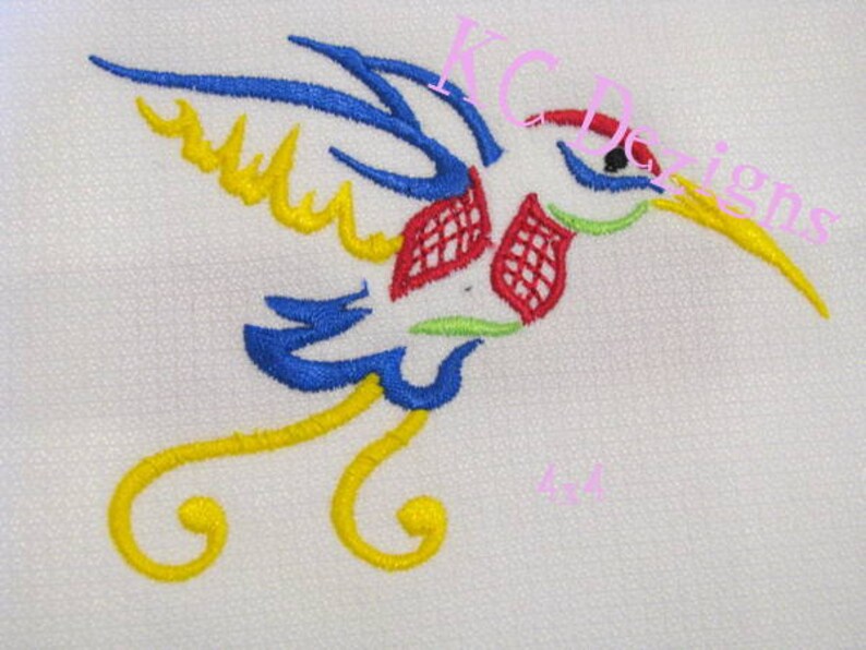 Outline Hummingbirds 03 Machine Embroidery Design Outline - Etsy
