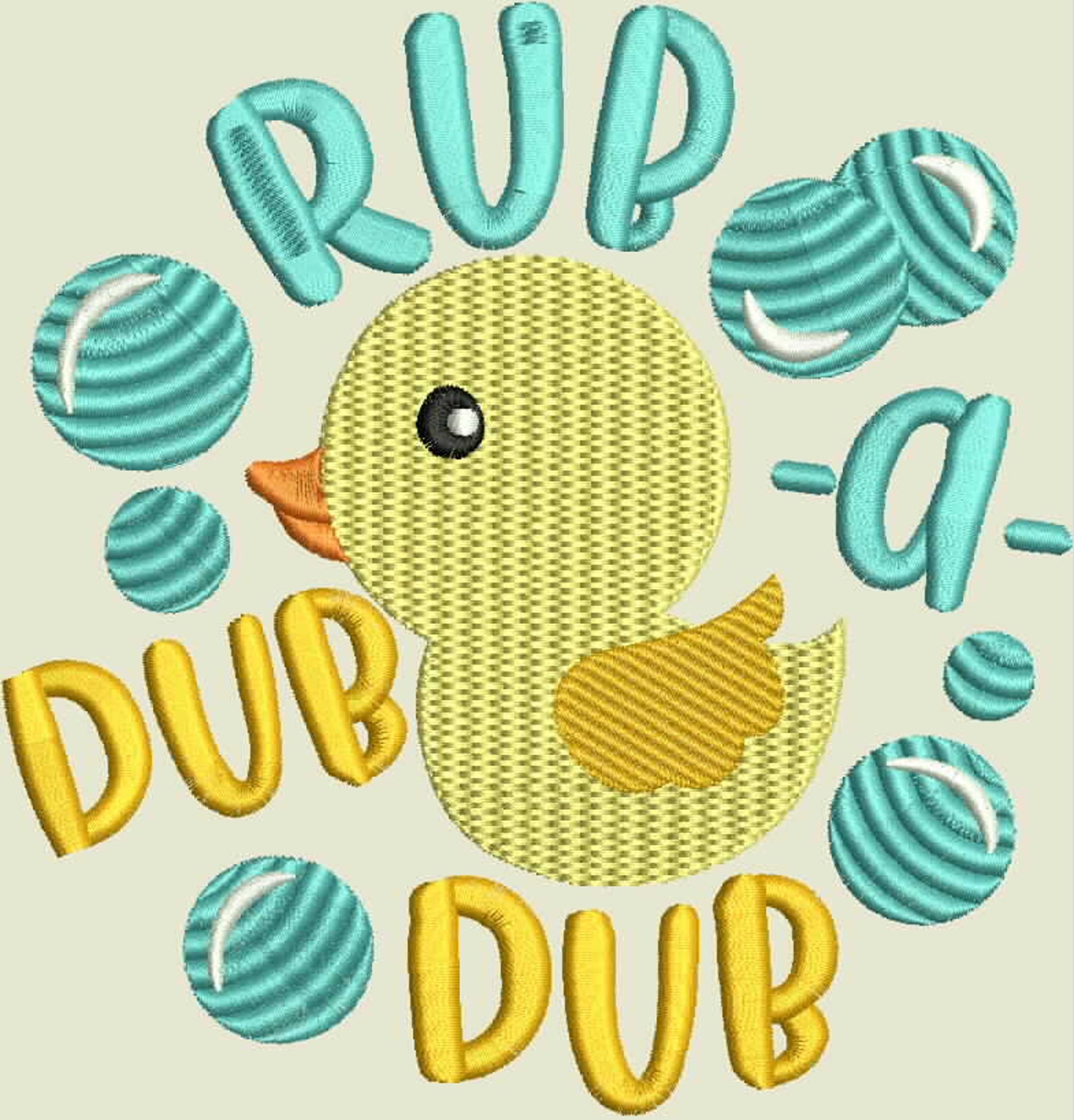 Rub A Dub Dub Machine Embroidery Design Nursery Rhyme Quote - Etsy